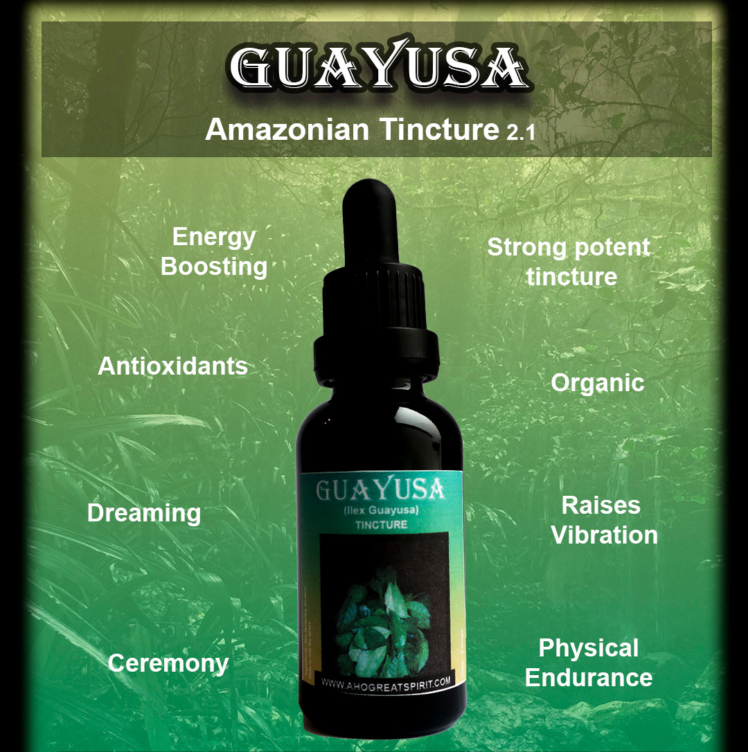 GUAYUSA (Ilex Guayusa) 50ml – Aho Great Spirit